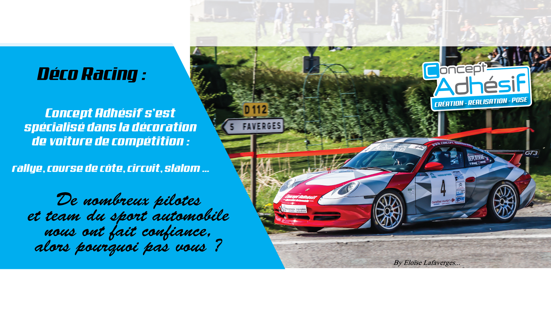 Concept-Adhésif, marquage et décoration adhésive pour véhicule